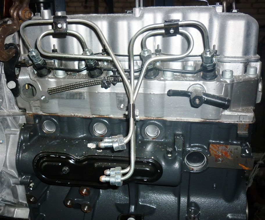 Двигатель Hyundai D4BH, NEW : фотография №3