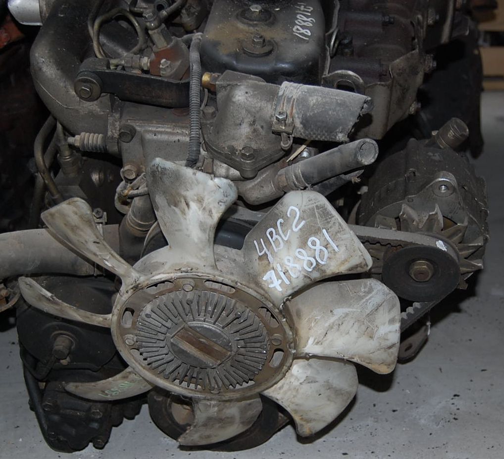 Двигатель Isuzu 4BC2 (NKR57) : фотография №2