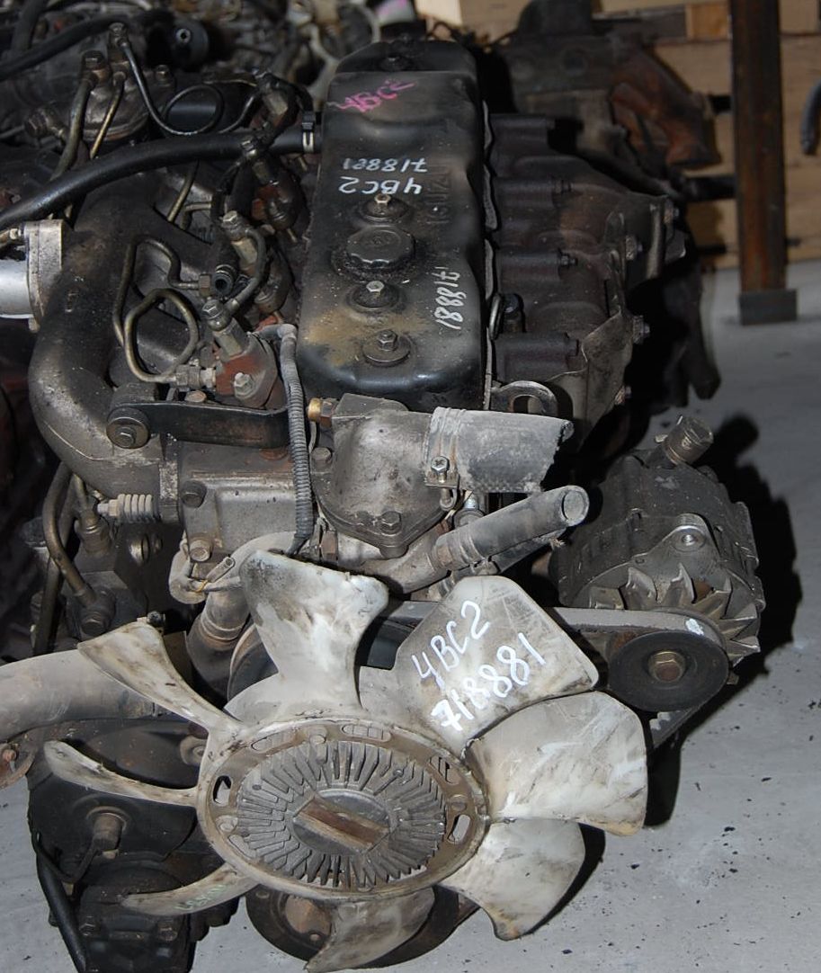 Двигатель Isuzu 4BC2 (NKR57) : фотография №3