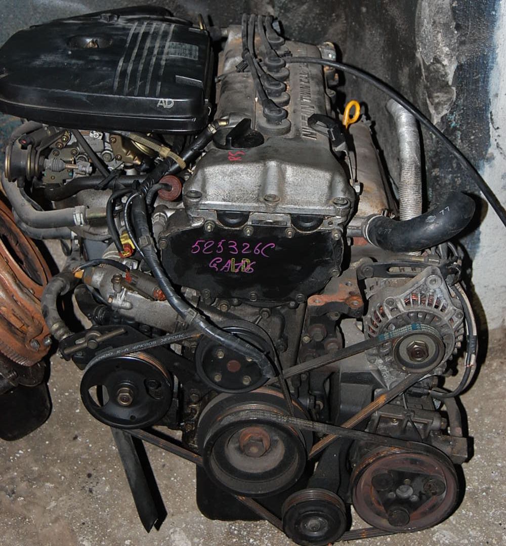 Двигатель Nissan GA16DS (W10) : фотография №5